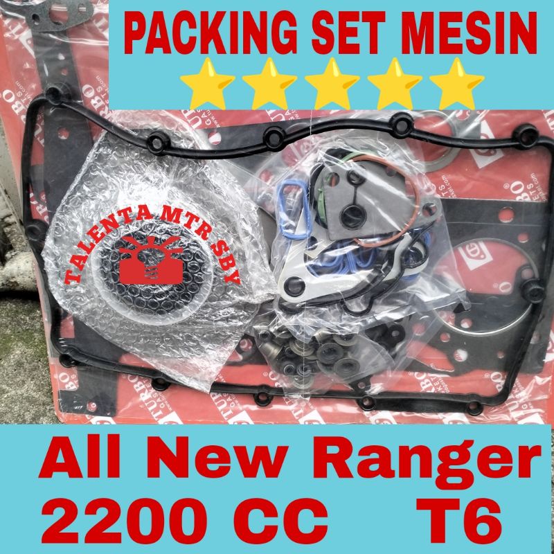 Jual GRAP PACKING FULL SET MESIN FORD 2.2 ALL NEW RANGER T6 PACK GASKET ...