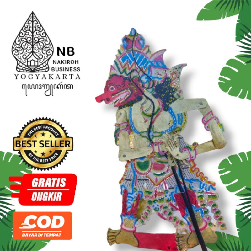 Jual Wayang Kulit Asli BUTO RATON 60 cm Standar Dalang | Shopee Indonesia