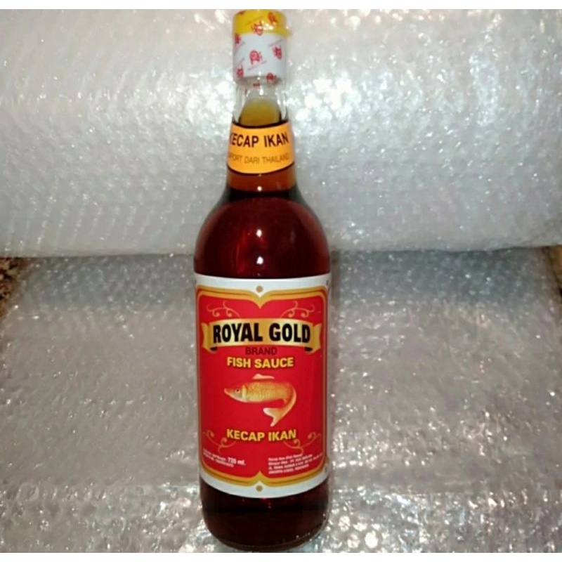 Jual Royal Gold Fish Sauce Kecap Ikan 725ml Botol Gojek | Shopee Indonesia