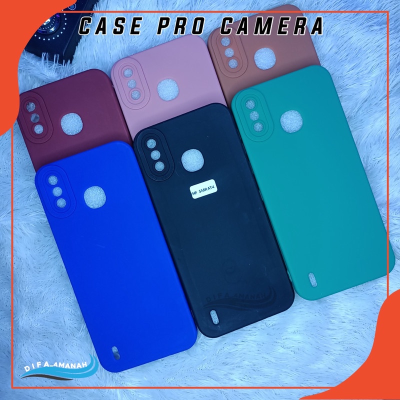 Jual INFINIX SMART 4 smart 4c Softcase case pro camera macaron bahan ...