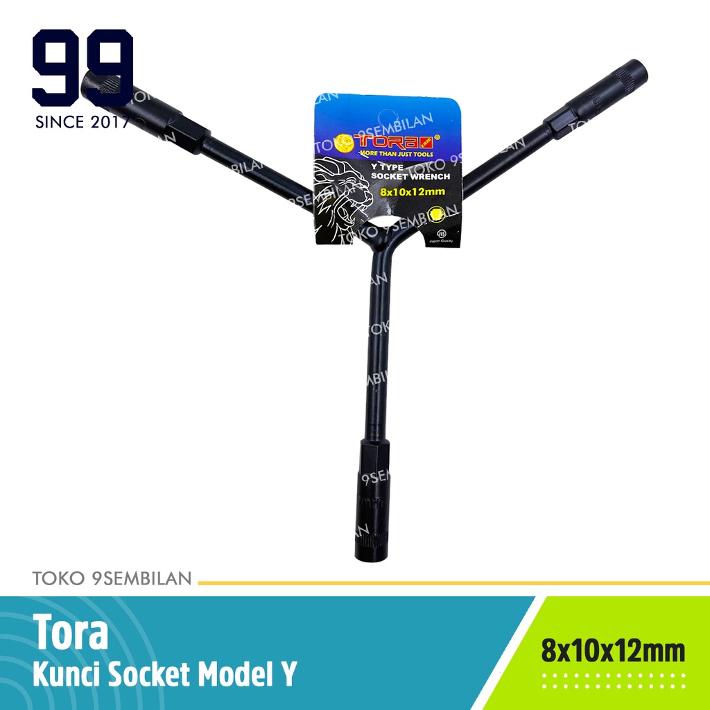 Jual Tora Kunci Socket Model Y 8-10-12mm Soket Shock Sok Pendek 8 10 12 ...