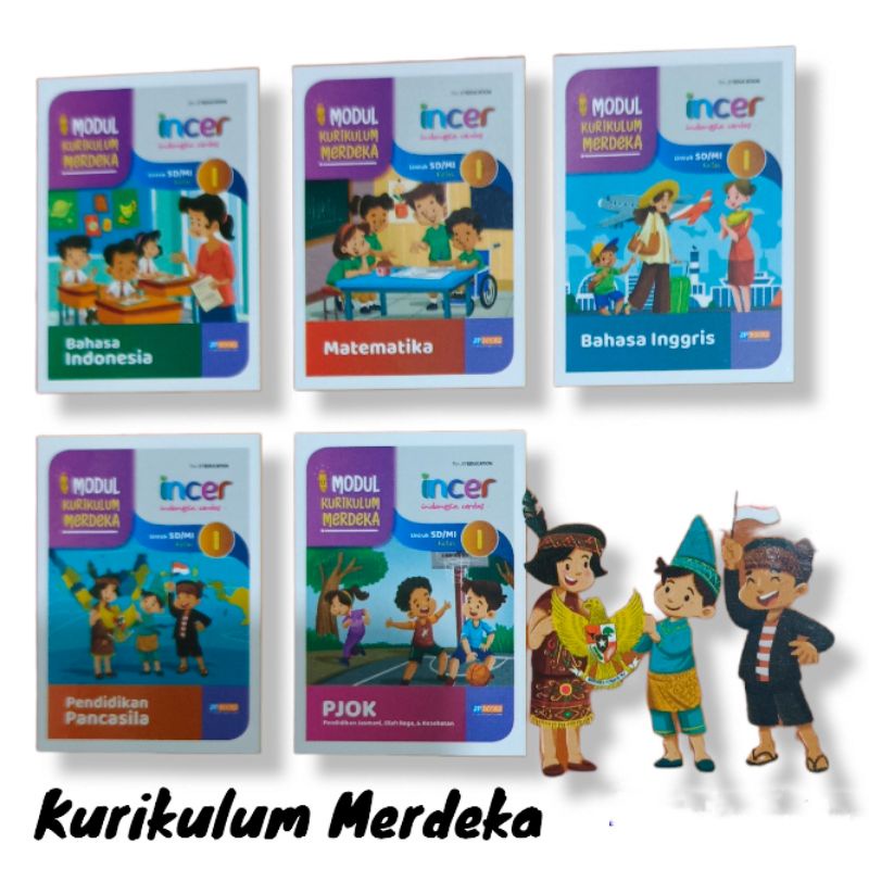 Jual Modul INCER Latihan Soal Kurikulum Merdeka SD Kelas 1 | Shopee Indonesia