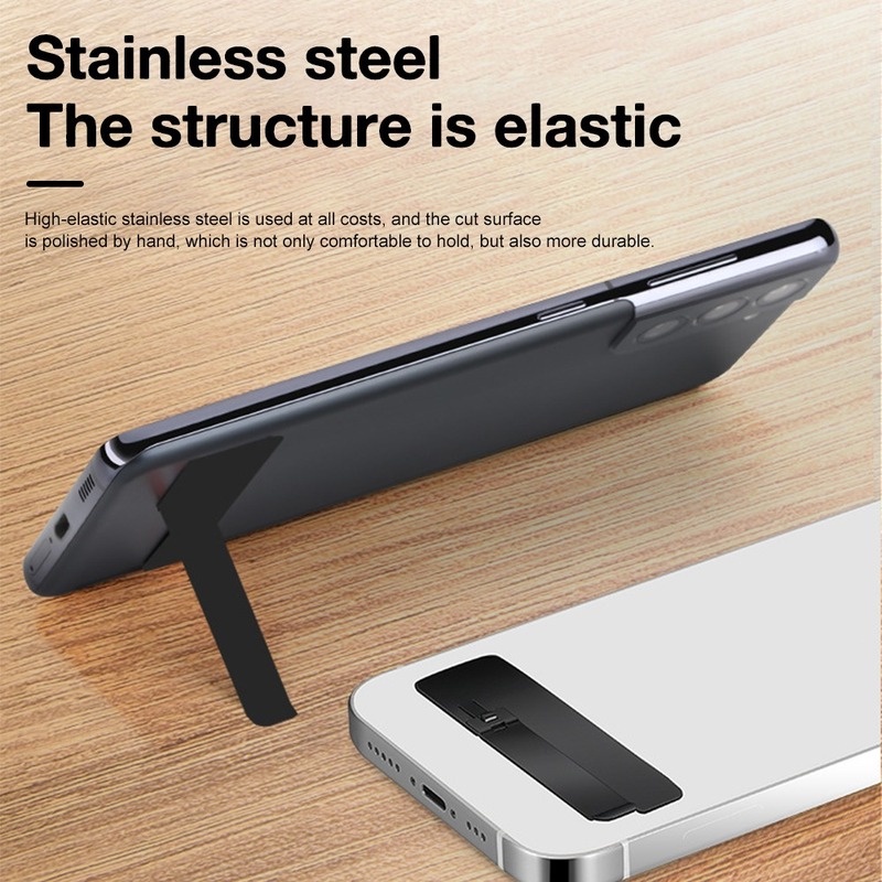 Jual Metal !! Stand Slim Holder Hanphone Universal Bisa Di Lipat / Di ...