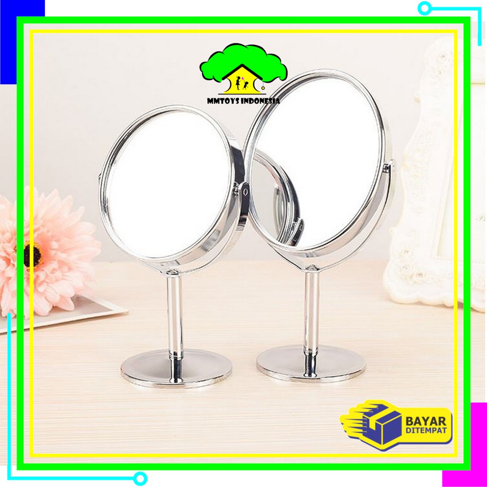 Jual MI-K87 Kaca Cermin Makeup Meja Standing Mirror Cermin 2 Sisi Kaca ...