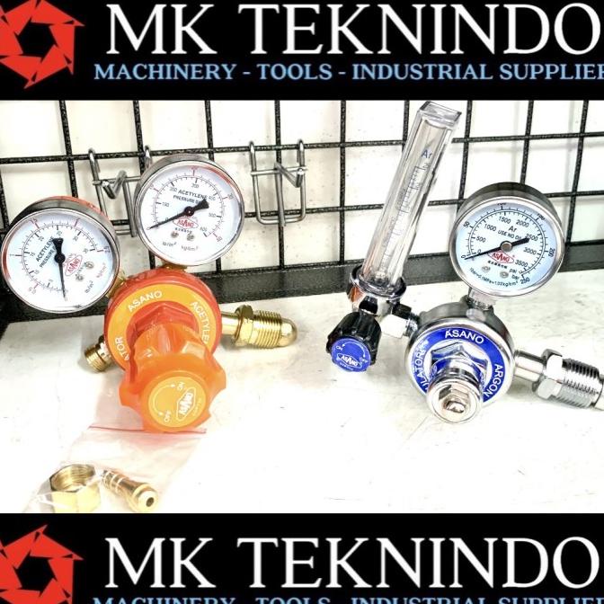 Jual Regulator Gas Argon Regulator Tabung Las Acetylene Asetilin Asetilen | Shopee Indonesia