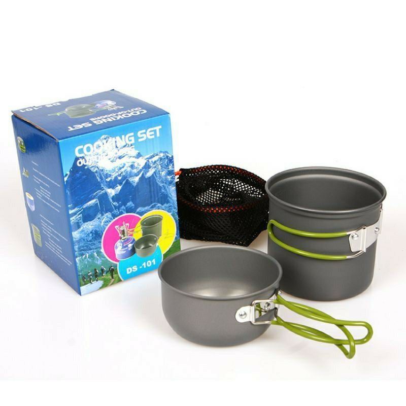 Jual Cooking set ultralight DS 101 / nesting camping / alat masak ...