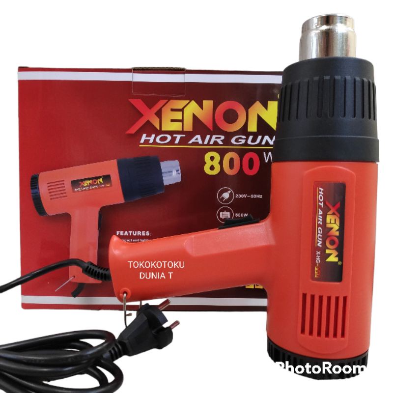 Jual HOT GUN XENON HEAT GUN 800 WATT HG003 / HG800 / HG802 / HG805 ...