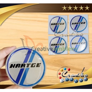 Jual Sticker Timbul Tutup Dop Velg HARTGE Biru 4 Pcs | Shopee Indonesia