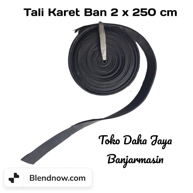 Jual Tali karet ban elastis 2 cm x250 cm | Shopee Indonesia