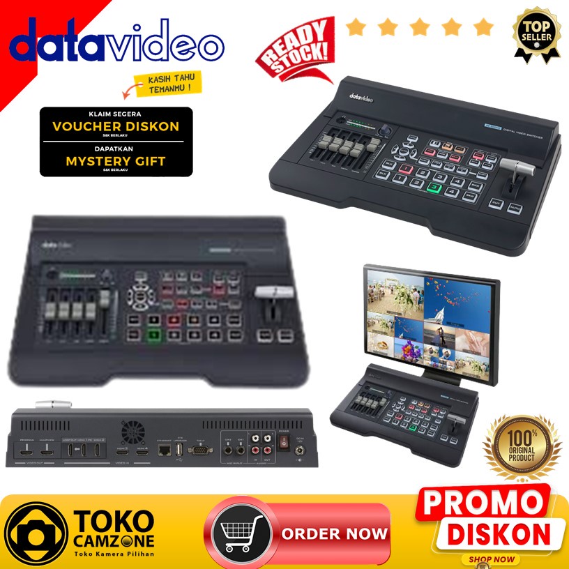 Jual DataVideo SE-500HD 4 Channel 1080p HDMI Video Switcher - ORIGINAL ...