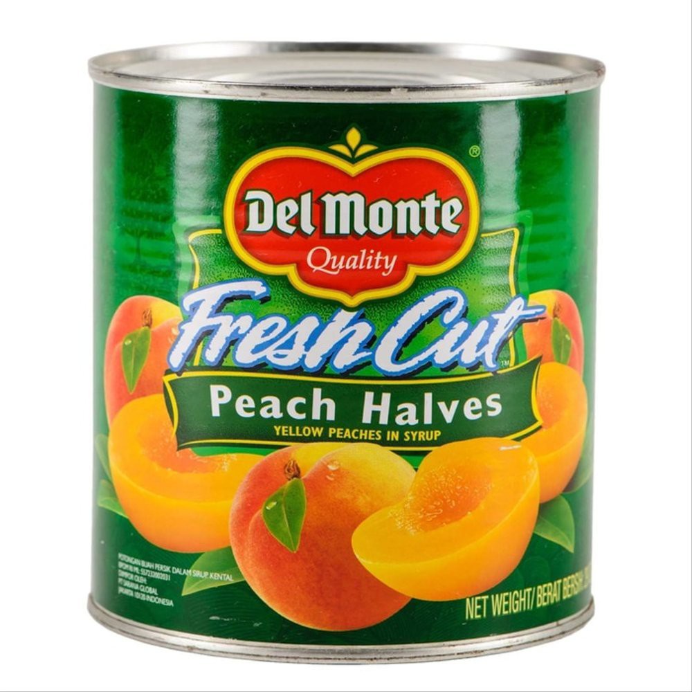 Jual Delmonte peach halves 825 gr | Shopee Indonesia