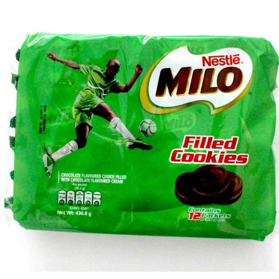 Jual NESTLE MILO COOKIES CHOCO | CHOCO MILK | BISKUIT MILO CHOCO ...