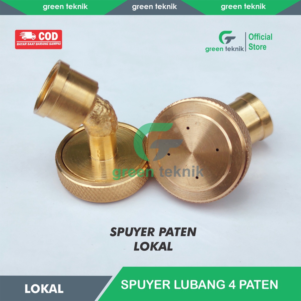 Jual Spuyer Nozzle Kuningan Paten Lubang 4 Lokal kabut | Shopee Indonesia