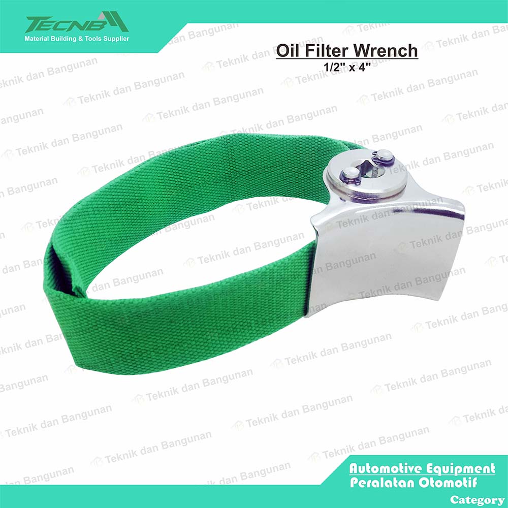 Jual Oil Filter Wrench (Belt Type) / Kunci Filter Oli (Sabuk) 1/2" x 4 ...