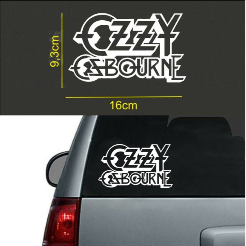 Jual Stiker Mobil Band Ozzy Osbourne - Car Decal Sticker | Shopee Indonesia