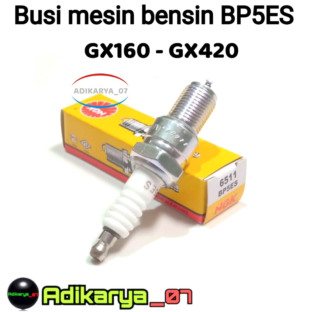 Jual Busi Gasoline Engine Mesin GX160 BP5ES Model PANJANG Busi Pompa ...