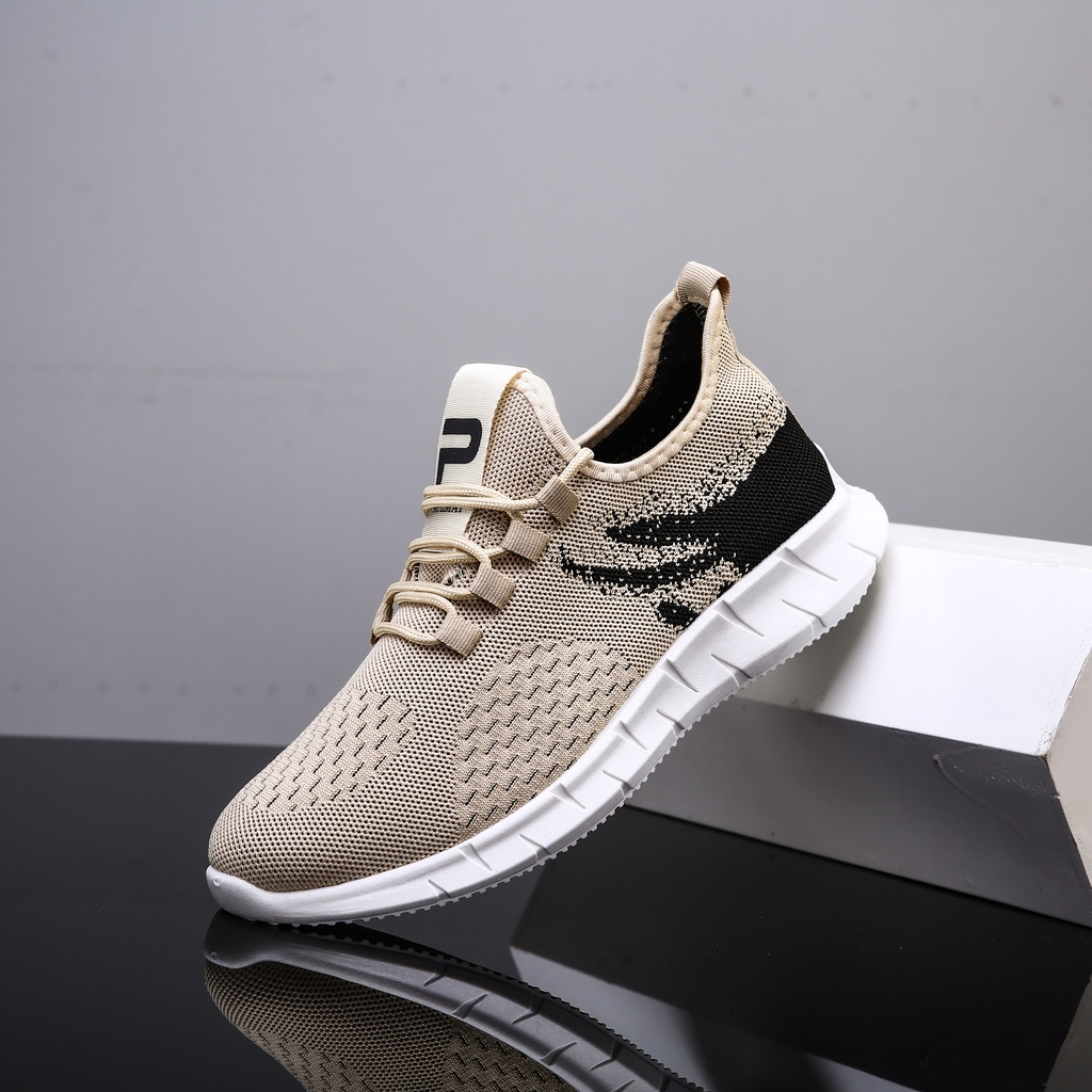 Jual PAULMAY Sepatu Sneakers Pria Wanita Tokyo Series Beige | Shopee ...