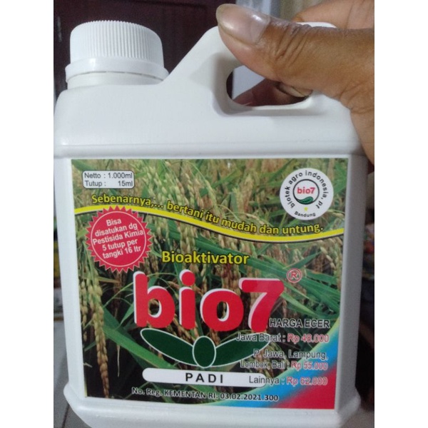 Jual BIO7 PUPUK CAIR ORGANIK BIOAKTIFATOR ORIGINAL | Shopee Indonesia