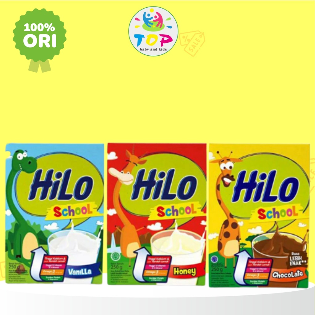 Jual ~TOP~ HILO SCHOOL 250GR (PILIH VARIAN DI VARIASI) | Shopee Indonesia