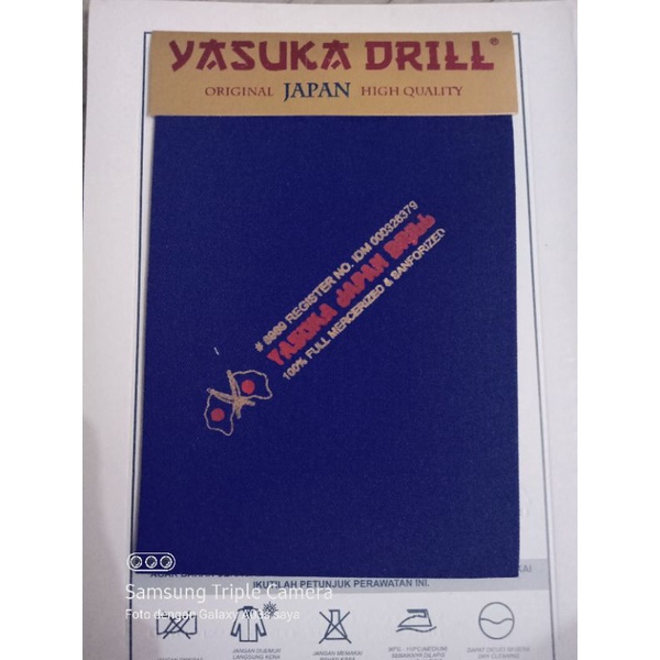 Jual bahan/kain drill sragaman ( yasuka drill ) high quality | Shopee Indonesia