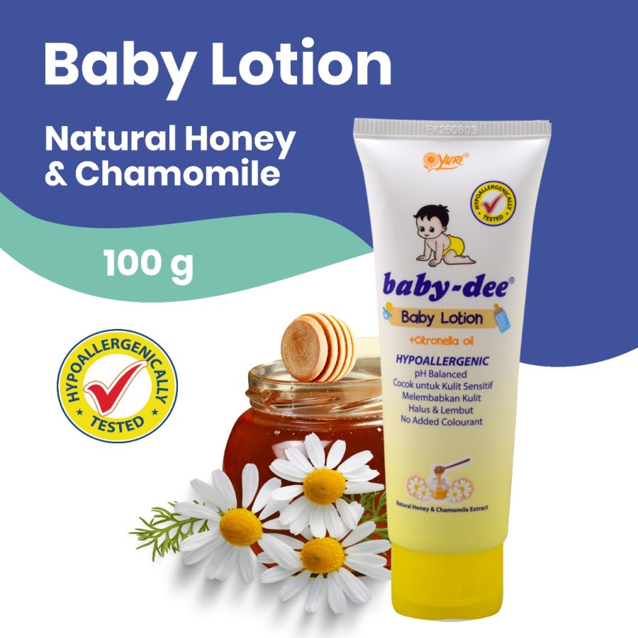 Jual Yuri Dee Baby Lotion 100 gr | Shopee Indonesia