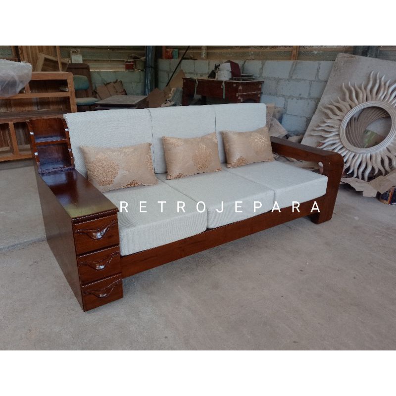 Jual SOFA BED MINIMALIS LACI 200X70 CM | Shopee Indonesia