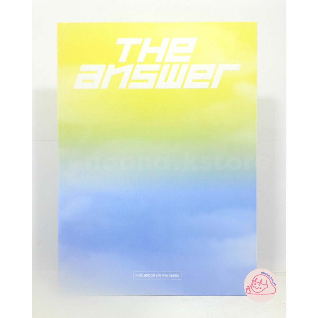 Jual [PO] PARK JIHOON 6TH MINI ALBUM - THE ANSWER | Shopee Indonesia