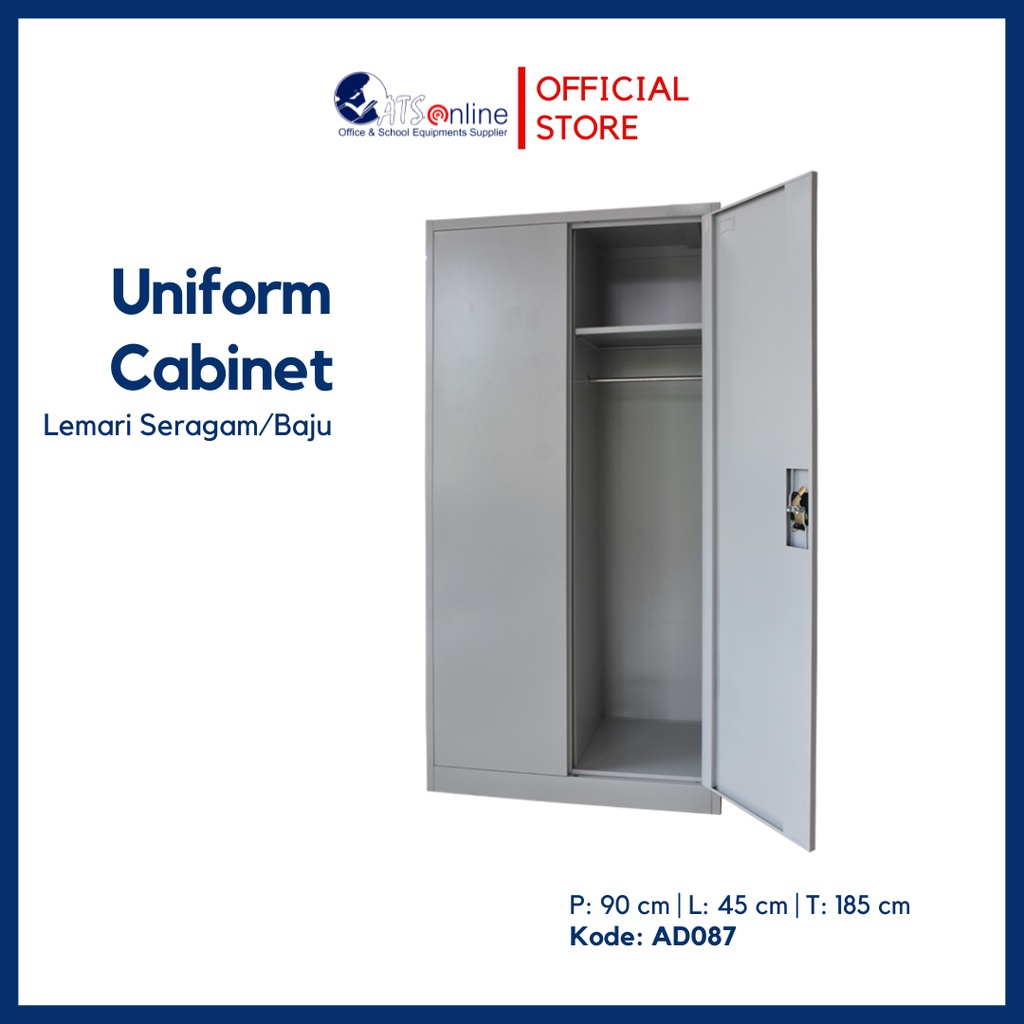 Jual RIONE Uniform Cabinet Lemari Seragam / Lemari Baju | Shopee Indonesia