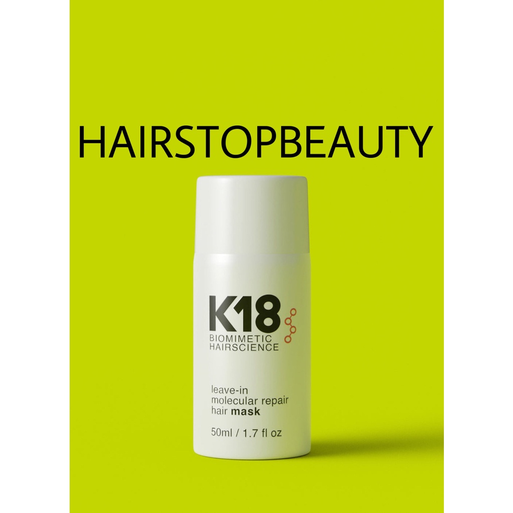 Jual K18 BIOMIMETIC HAIRSCIENCE LEAVE-IN MOLECULAR REPAIR HAIR MASK K18PEPTIDE | Shopee Indonesia