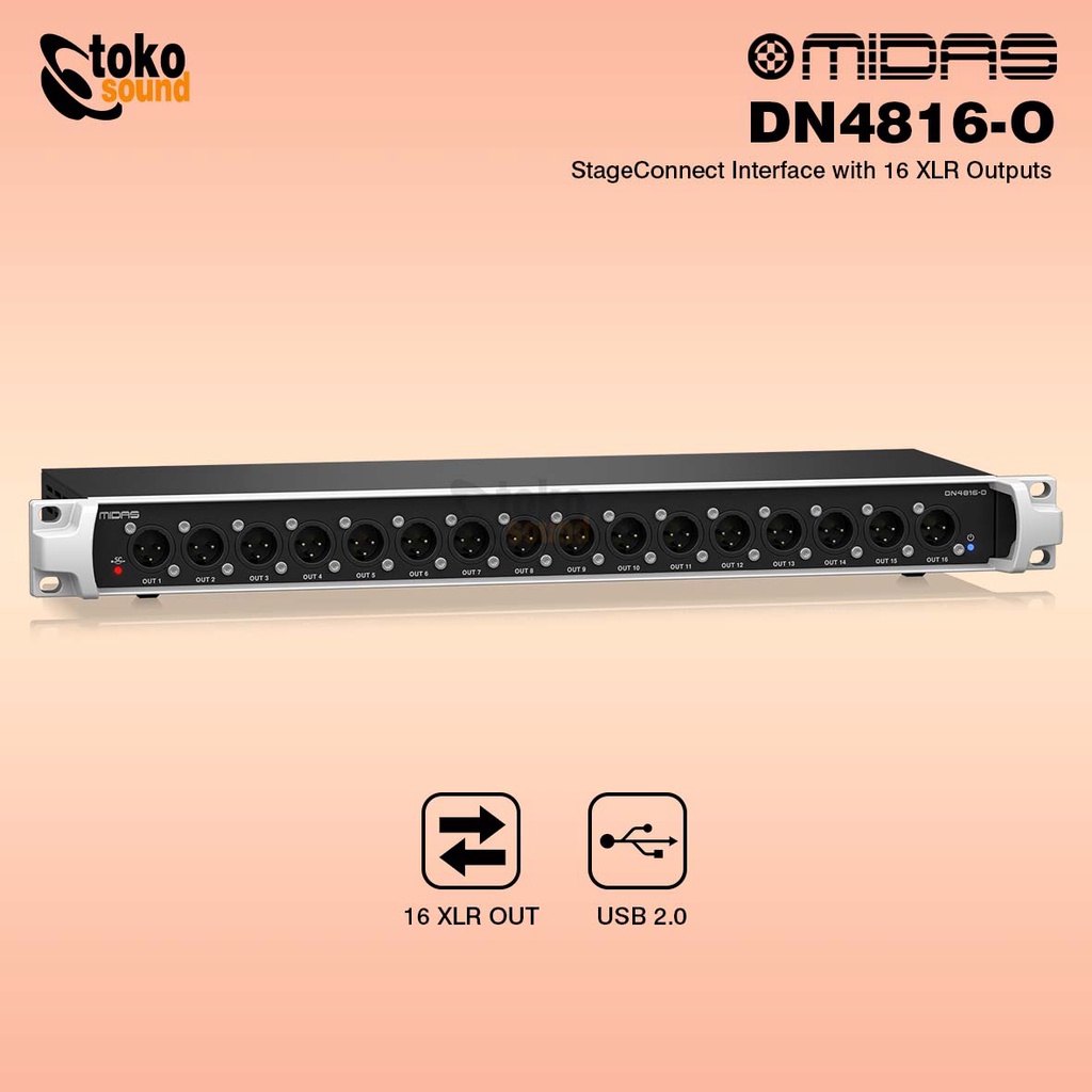 Jual Midas DN4816-O StageConnect Interface | Shopee Indonesia