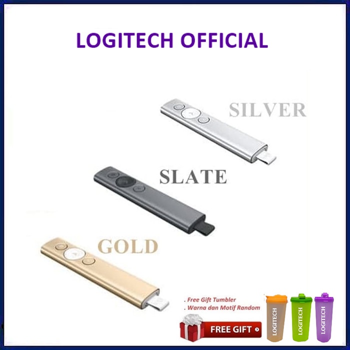 Jual Logitech Spotlight Wireless Presentation Remote Presenter Logitech ...