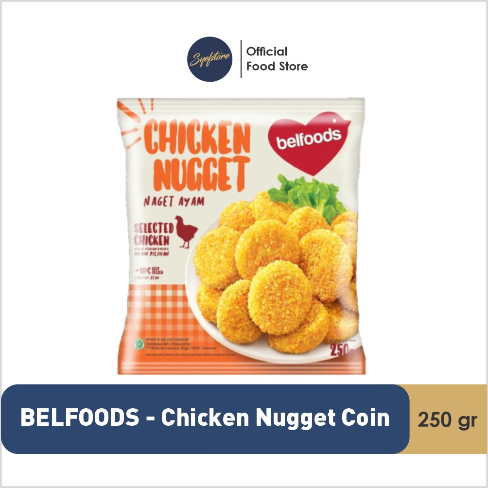 Jual BELFOODS CHICKEN COIN 250 gr (KHUSUS KURIR) | Shopee Indonesia