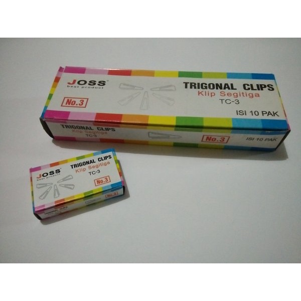 Jual Trigonal Clips Joss No.3 | Shopee Indonesia