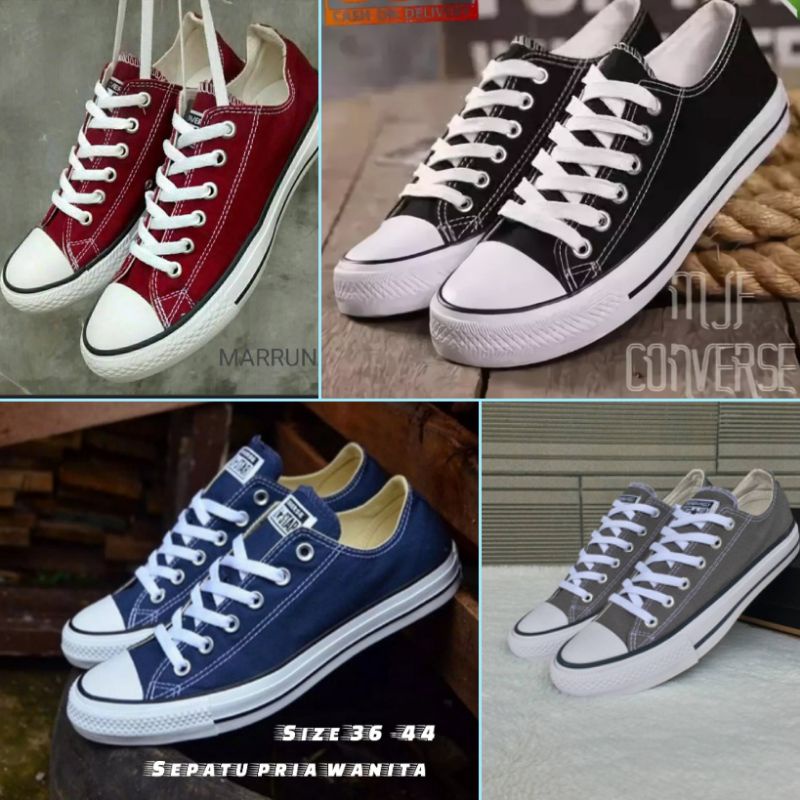 Jual cod sepatu Converse pria wanita//sepatu sekolah//sepatu kekinian ...