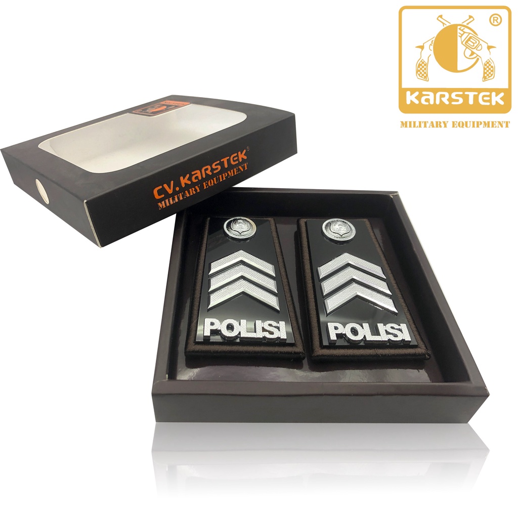 Jual pangkat PDH polisi/pangkat PDH bripda/pangkat PDH briptu/pangkat ...