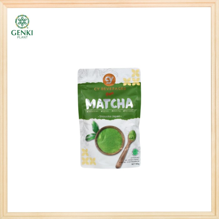 Jual CY BEVERAGES PURE JAPANESE MATCHA POWDER - 100 G | Shopee Indonesia
