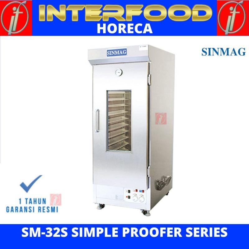 Jual SM 32S Proofer Roti SINMAG Mesin Pengembang Adonan Roti | Shopee ...