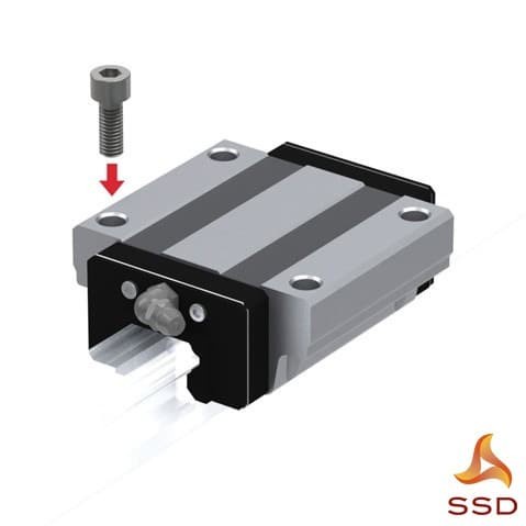 Jual THK Linear Guide Block GK HSR15A HSR15 HSR15A1UU | Shopee Indonesia