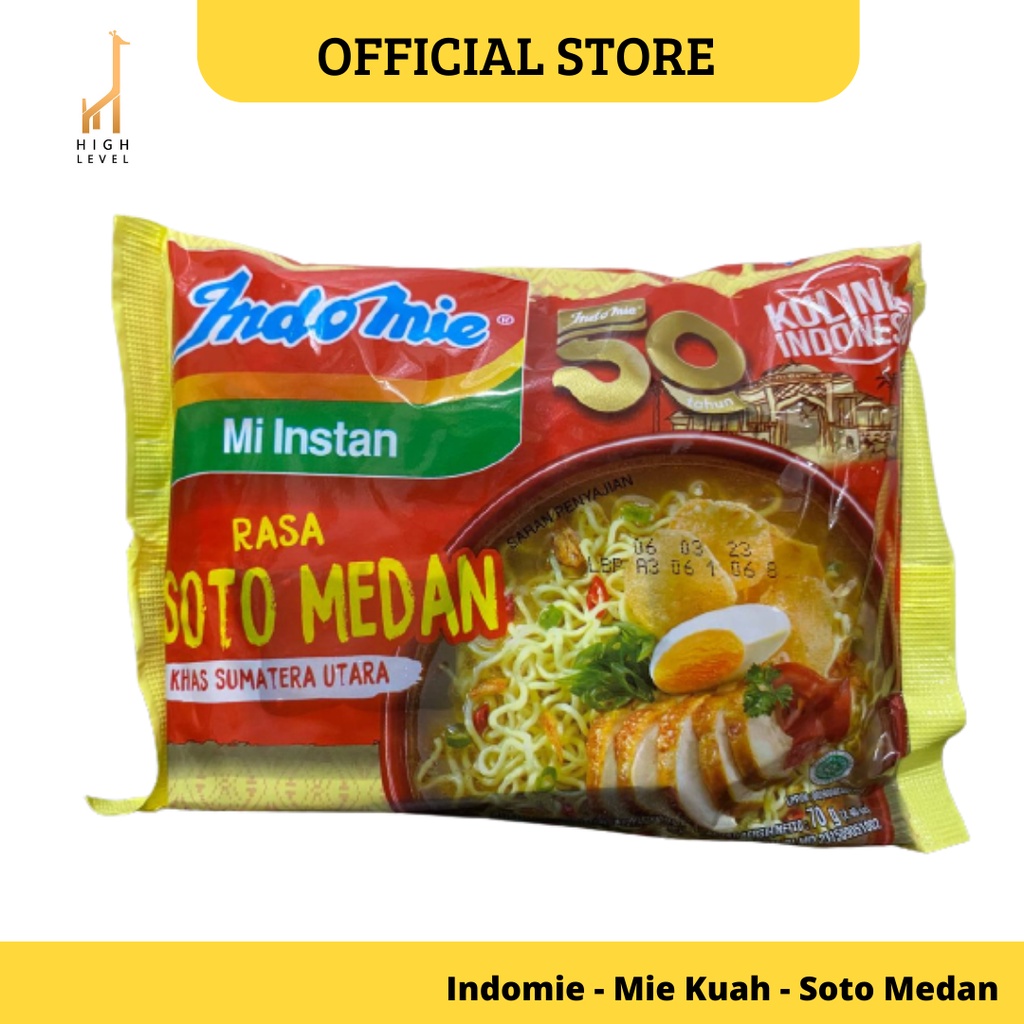 Jual Indomie Kuah Rasa Soto Medan 70gr | Shopee Indonesia