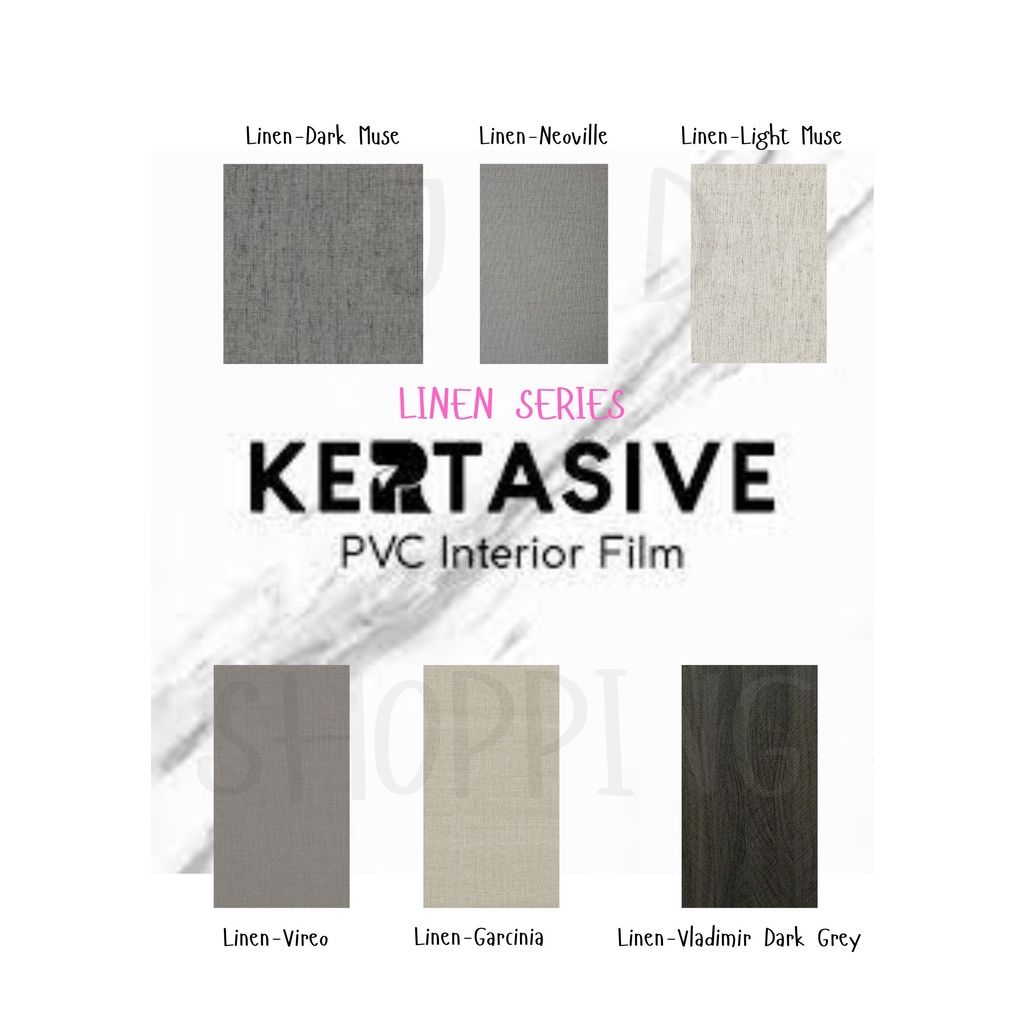 Jual KERTASIVE PVC INTERIOR FILM - LINEN SERIES 1 (METERAN) (ROLL ...