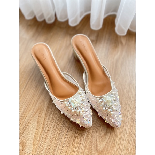 Jual wedding shoes sepatu payet | Shopee Indonesia