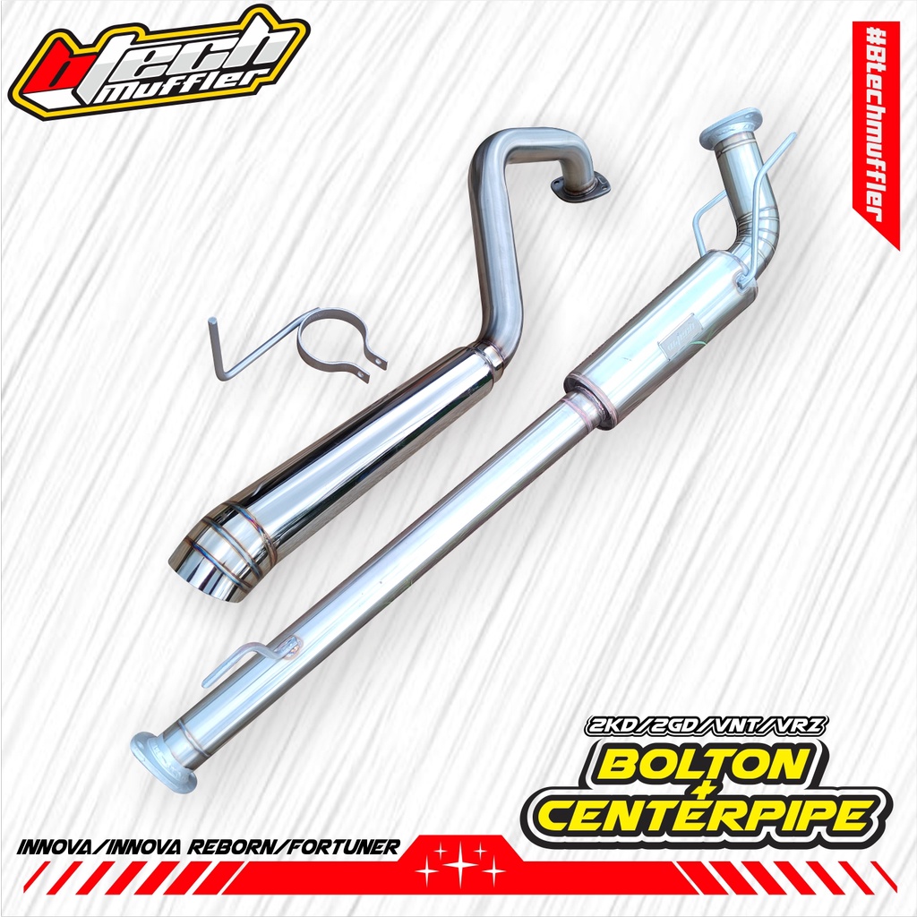 Jual MUFFLER KNALPOT BOLTON INNOVA FORTUNER 2KD 2GD VRZ VNT PLUS ...