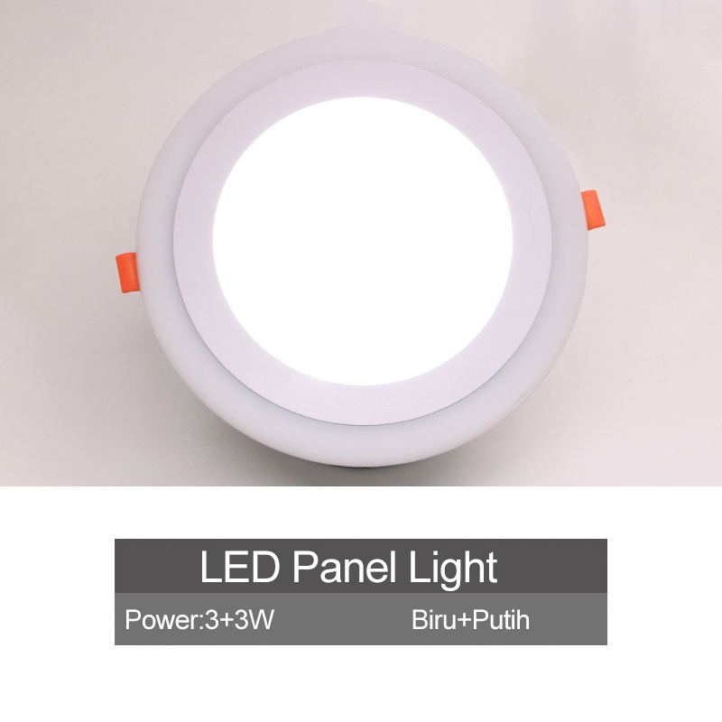 Jual Home Lighting LAMPU DOWNLIGHT LED 3 WARNA 6WATT DOWNLIGHT PANEL ...