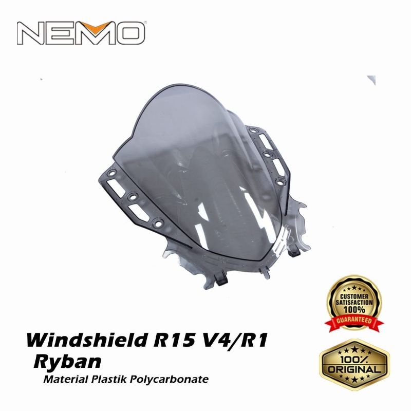 Jual windshield R15 V4 visor windshield R15 V4 jenong nemo | Shopee ...