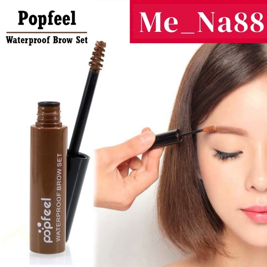 Jual Popfeel Eyebrow Gel Anti Air Mascara Pensil Alis Mata Gel Tahan ...