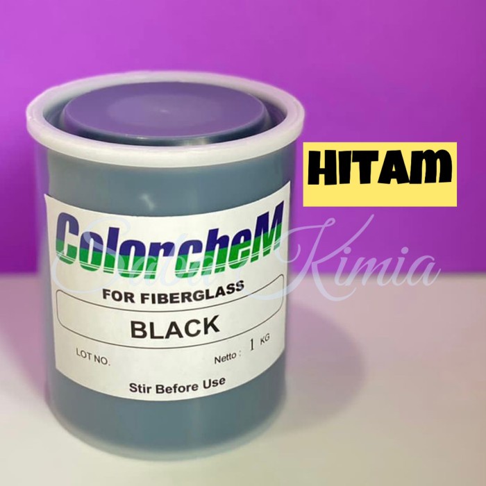 Jual Warna Resin / Pigmen Warna Hitam 1 Kg | Shopee Indonesia