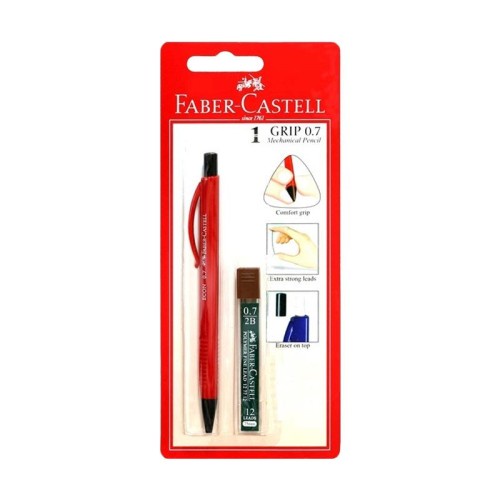 Jual Faber-Castell Eco Mech Pencil 0.7 Blister Opaque Pensil Mekanik 0 ...