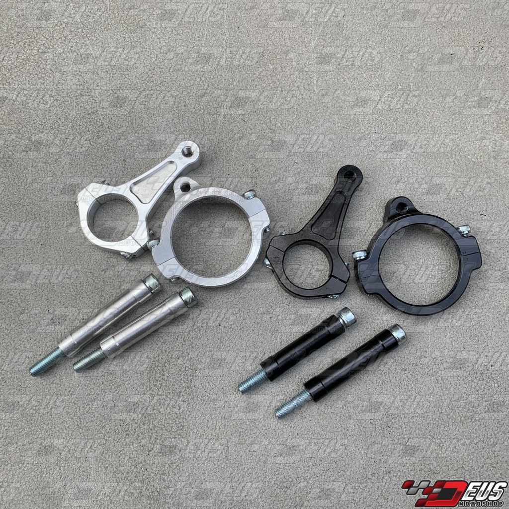 Jual Bracket Steering Damper BPRO Ninja R SS RR / Dudukan Breket ...