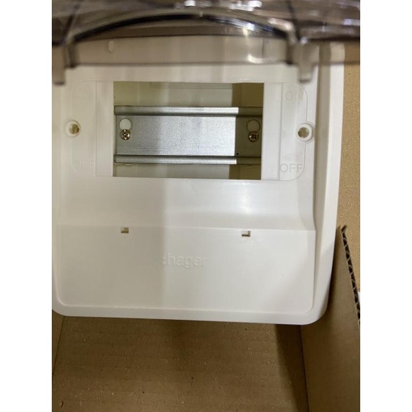 Jual HAGER BOX MCB 4 GROUP OUTBOW VS104TVA TUTUP TRANSPARENT | Shopee ...