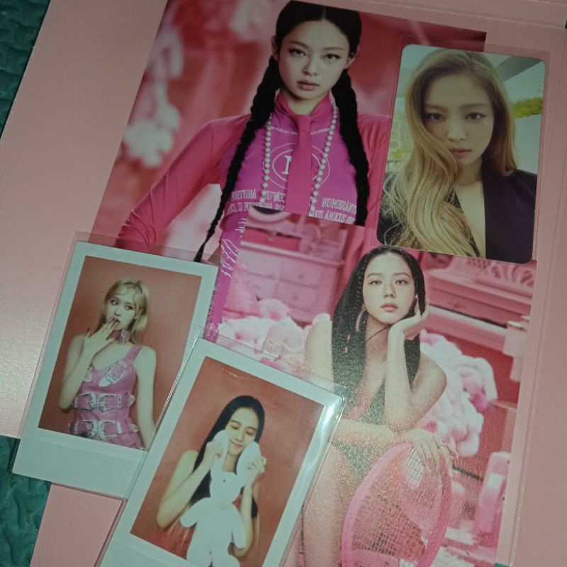 Jual album blackpink pink ver wts aab born pink pink ver polaroid ...